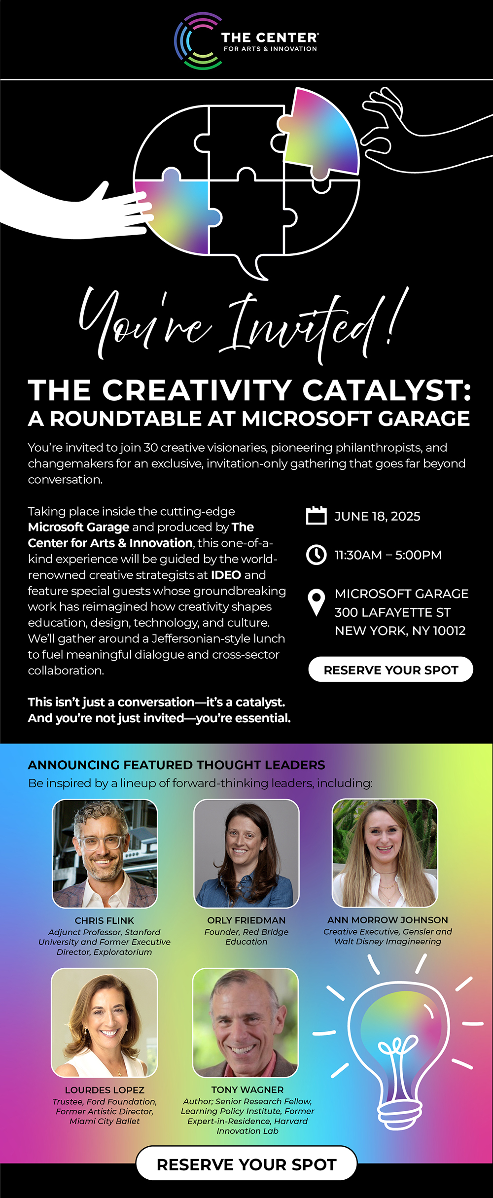 You're Invited to The Creativity Catalyst